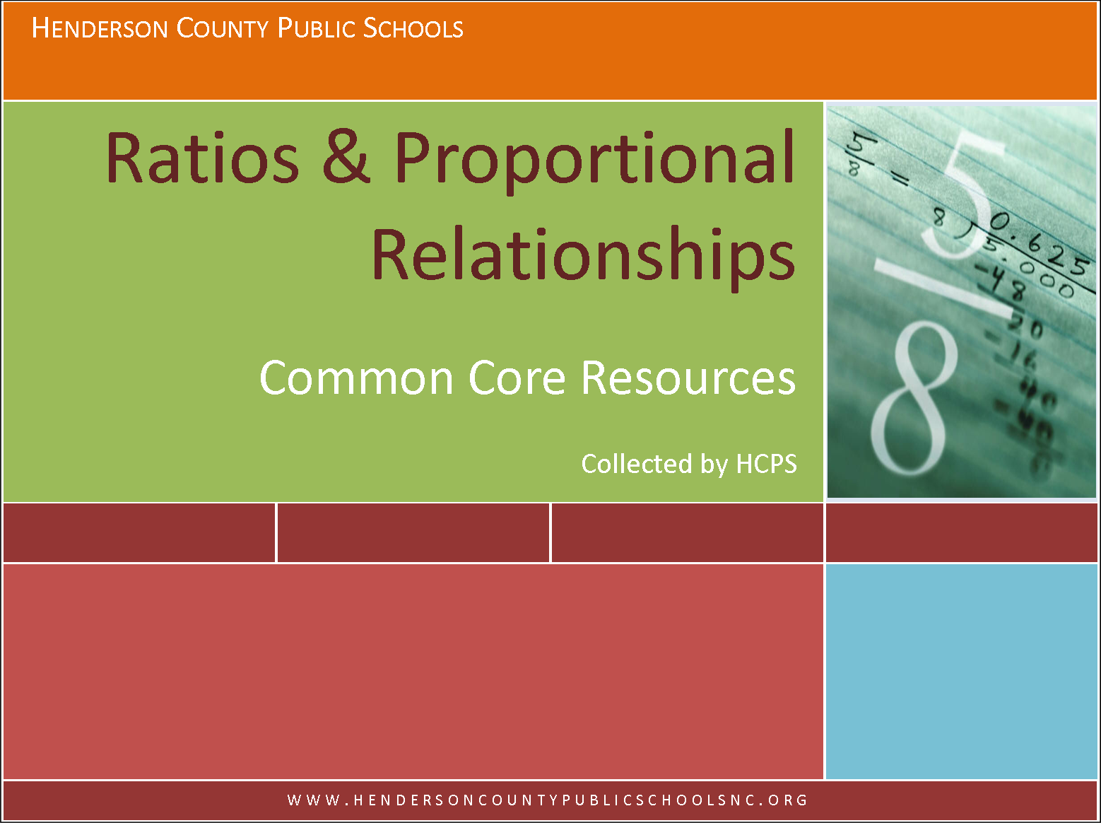 Ratios And Proportional Relationships Hcps Technology Resources For Ccs ...