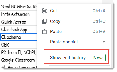 New Features for Edit and Version History In Google Docs & Sheets ...