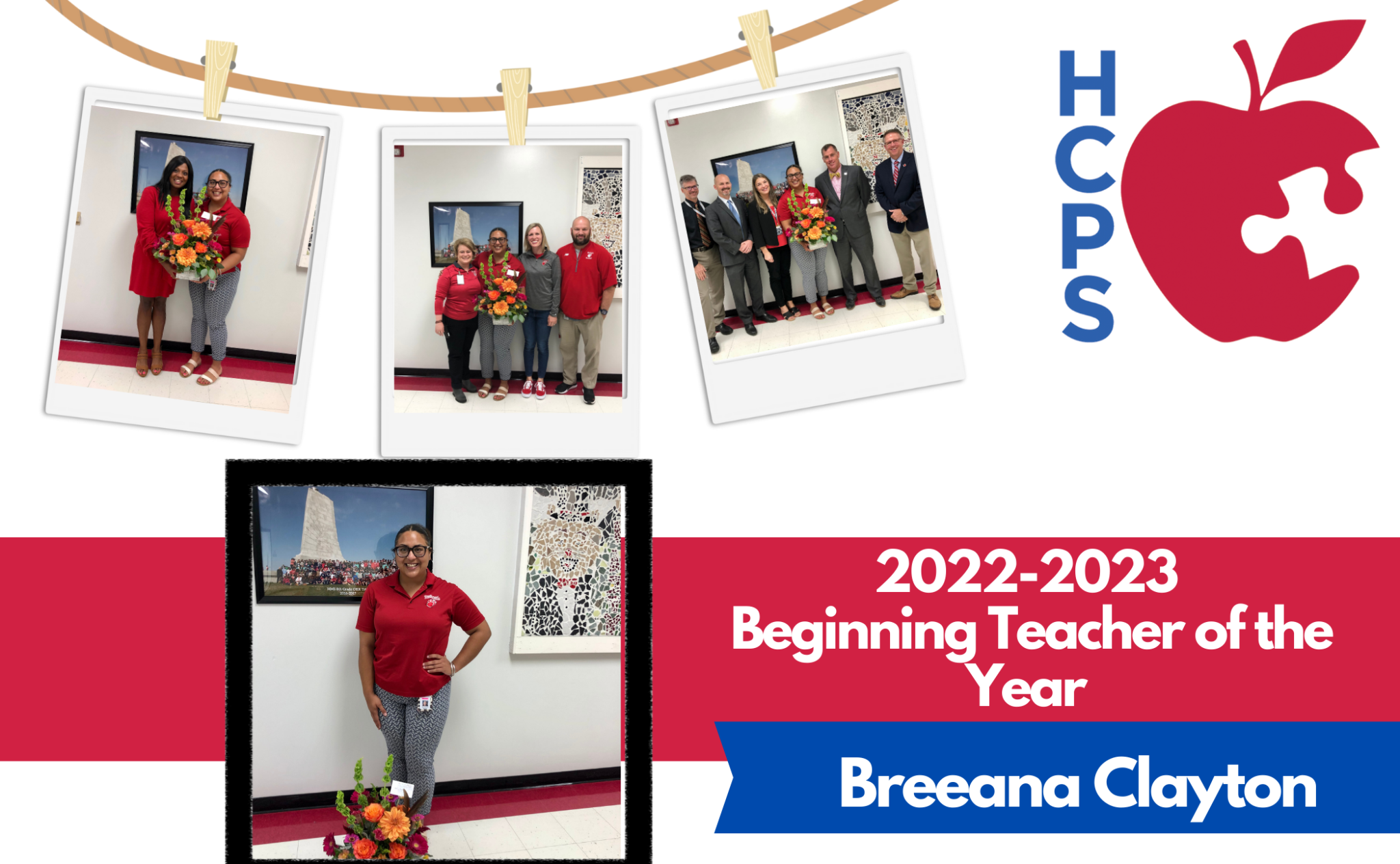 Breeana Clayton Named Henderson County Beginning Teacher of the Year ...