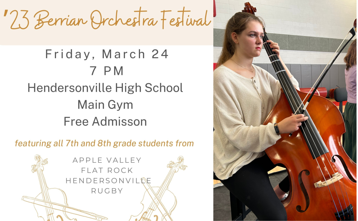 Berrian All-County Orchestra Returns with Spring Festival this Friday ...